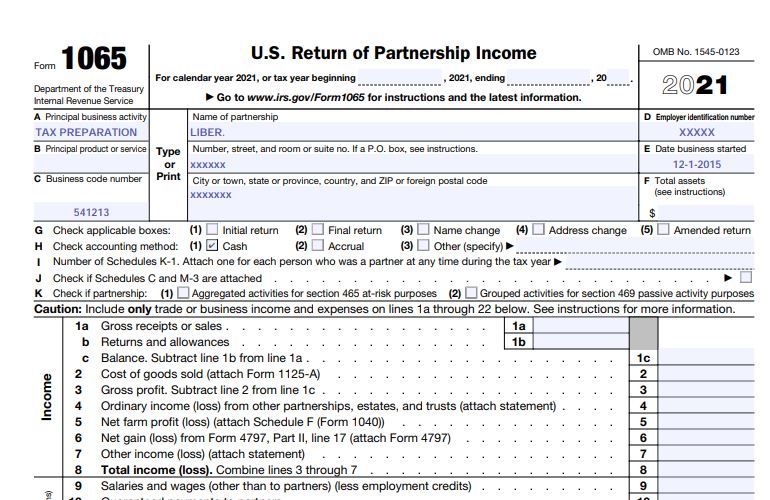 1 How To Complete 2021 IRS Form 1065 And Schedule K 1 For Your LLC With 1 How To Complete 2021 IRS Form 1065 And Schedule K 1 For Your LLC With