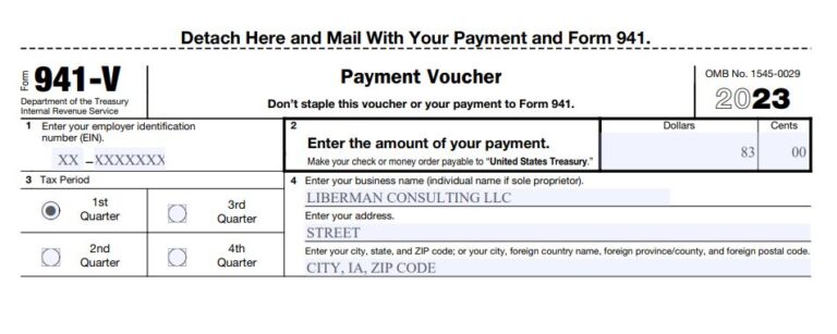 How to Fill out Form 941 for 2023 Q1 – Nina's Soap