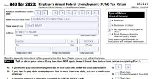 Do I need to file Form 940 if I have no employees 4 – Nina's Soap