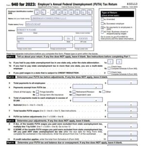 Do I need to file Form 940 if I have no employees 4 – Nina's Soap